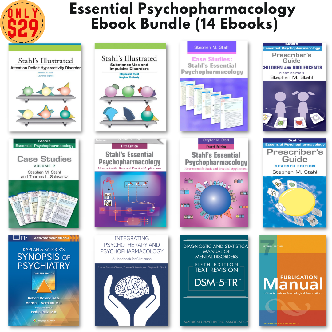 Essential Psychopharmacology Ebook Bundle [14 EBOOKS] – softbooks
