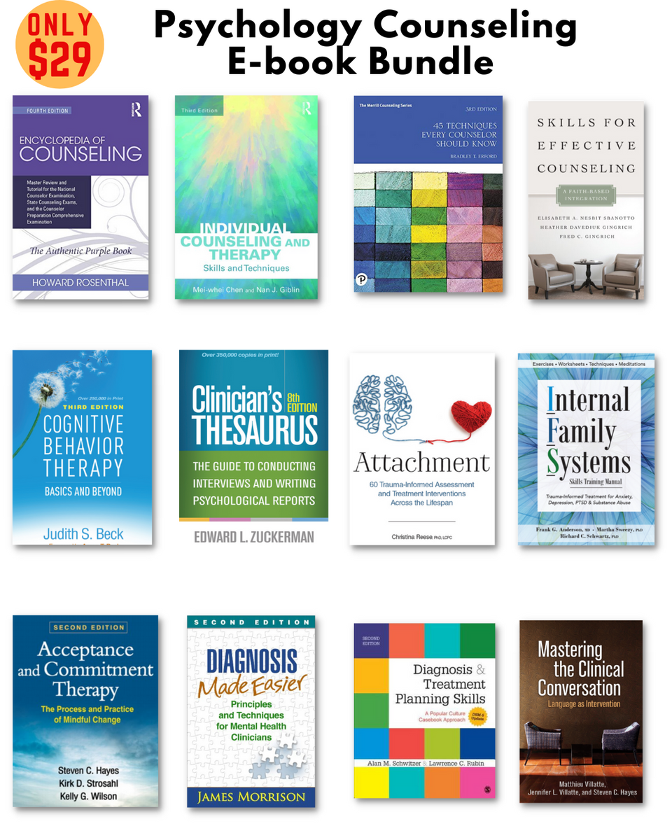 Psychology Counseling E-book Bundle [14 EBOOKS] – softbooks