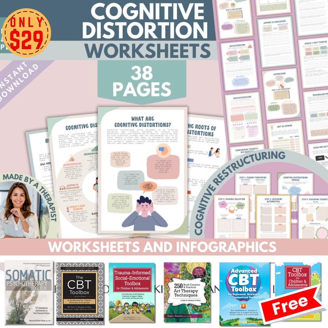 Cognitive Distortion Worksheets, Thinking Errors, Unhelpful Thinking P ... Cognitive Distortion Worksheets, Thinking Errors, Unhelpful Thinking P ...